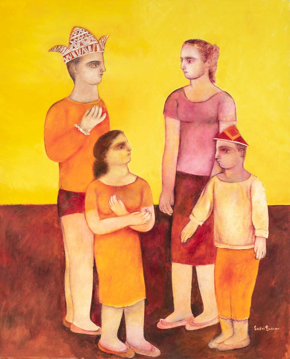 Sakti Burman - Life Is A Theatre - Exhibitions